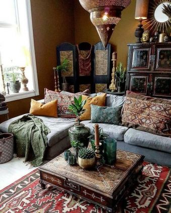 Bohemian Coffee Table for Living Room Decoration, Expose The Style ...